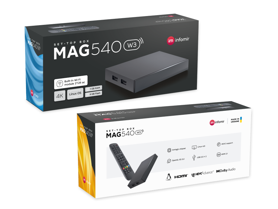 MAG540w3 - Infomir Europe Retail Shop