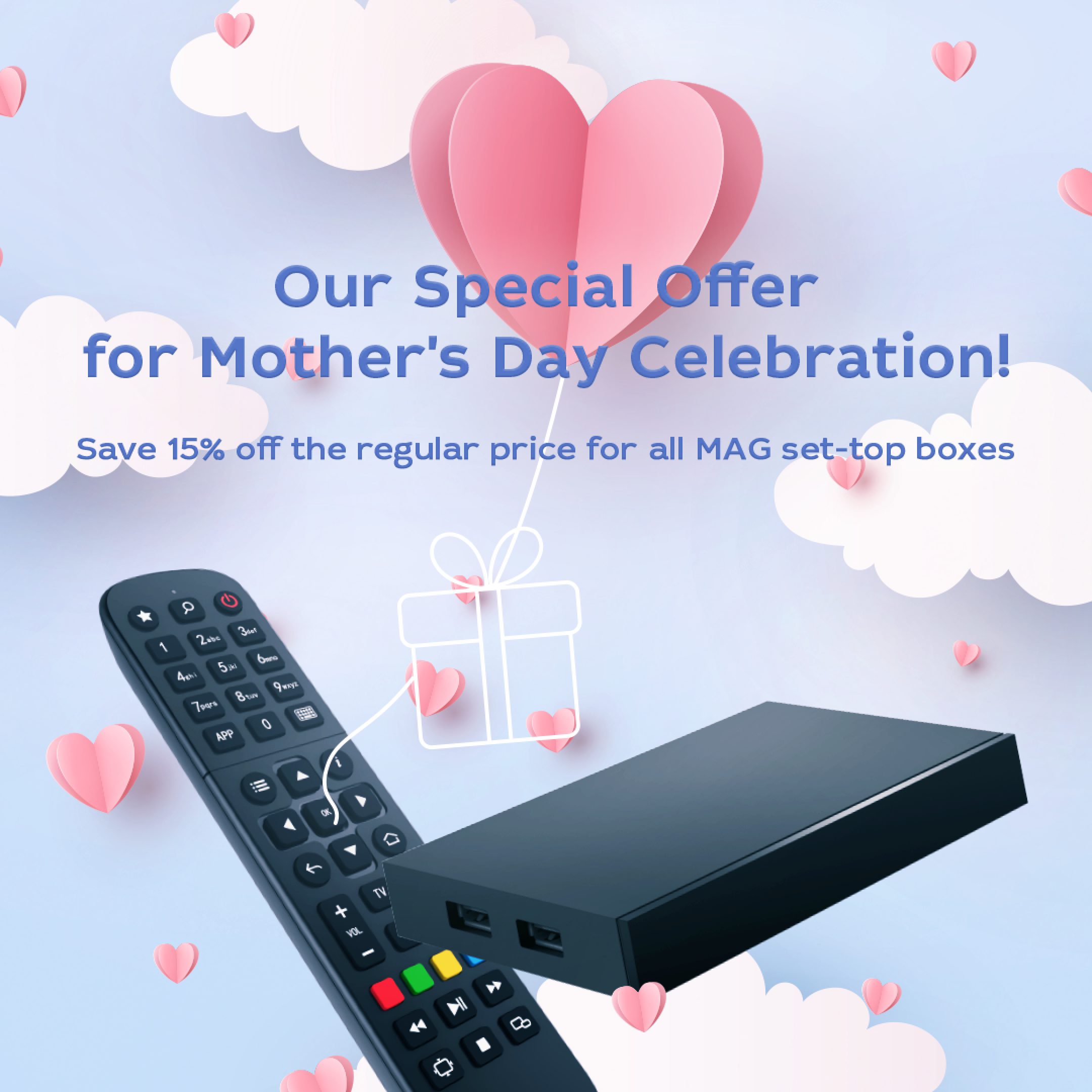 Buy IPTV set-top MAG Infomir boxes from the manufacturer in Europe