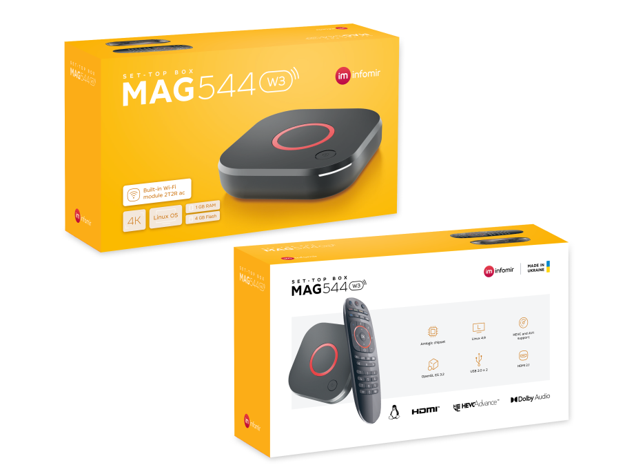 MAG544w3 - Infomir Europe Retail Shop